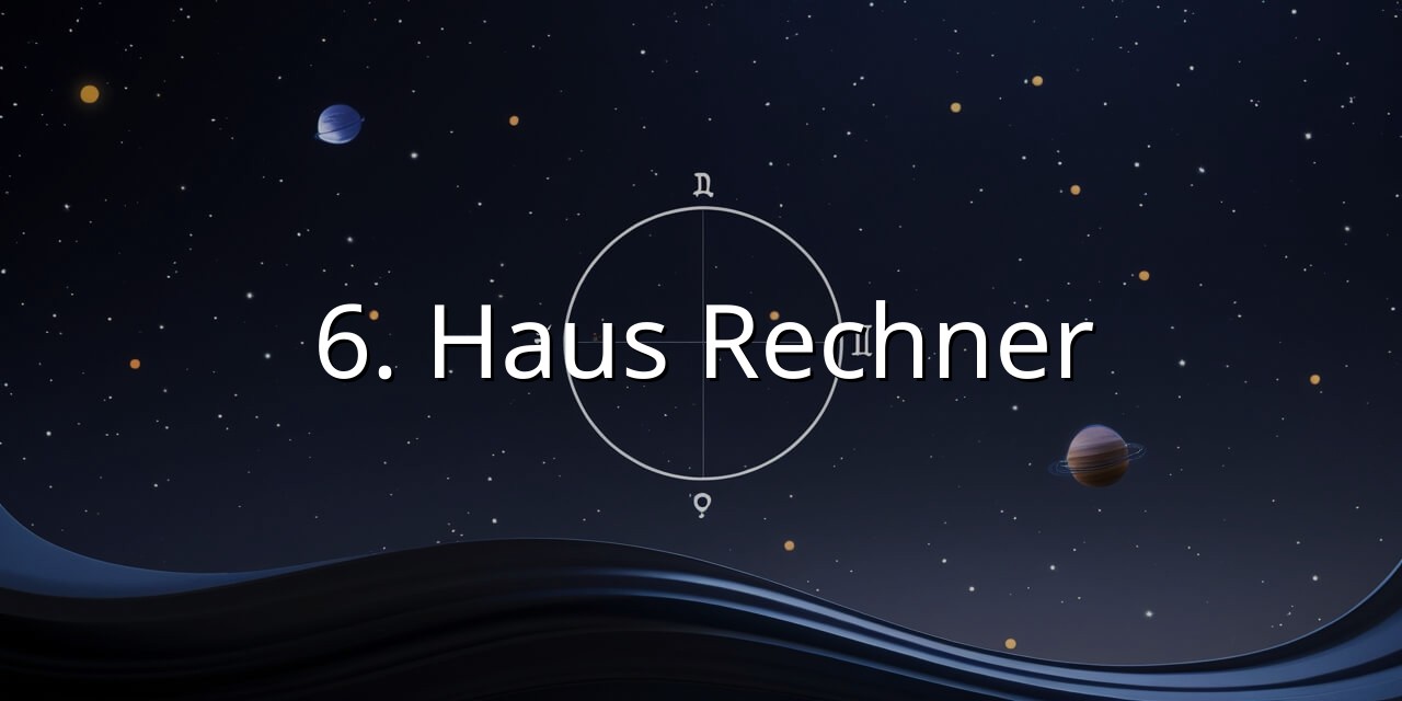 6. Haus Rechner - Berechne dein 6. Haus
