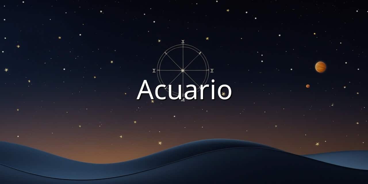 Acuario Signo del Zodíaco: Horóscopo, Fechas y Rasgos de Personalidad