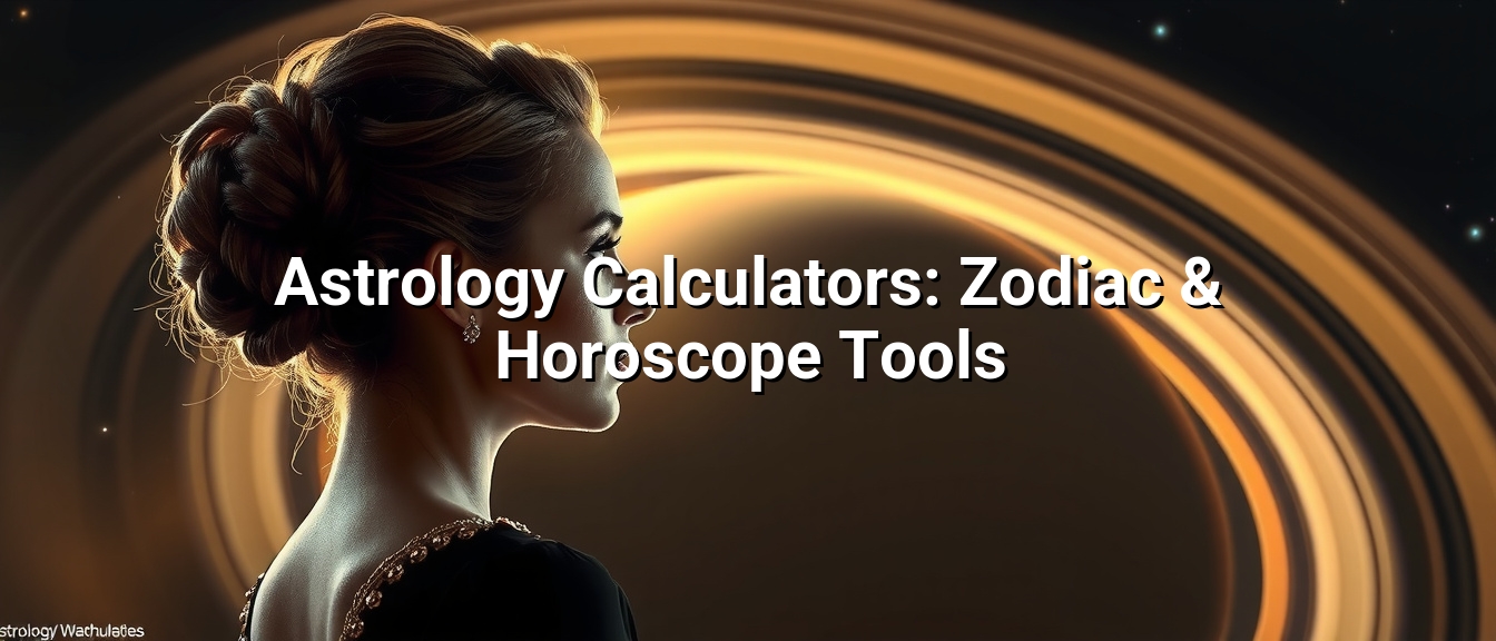 Astrology Calculators: Zodiac & Horoscope Tools