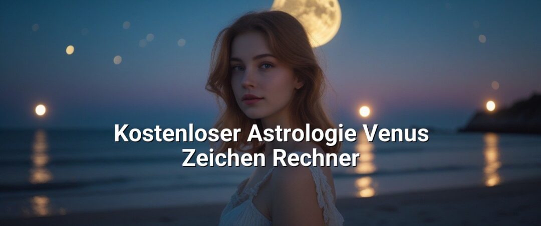 Venus Zeichen Rechner