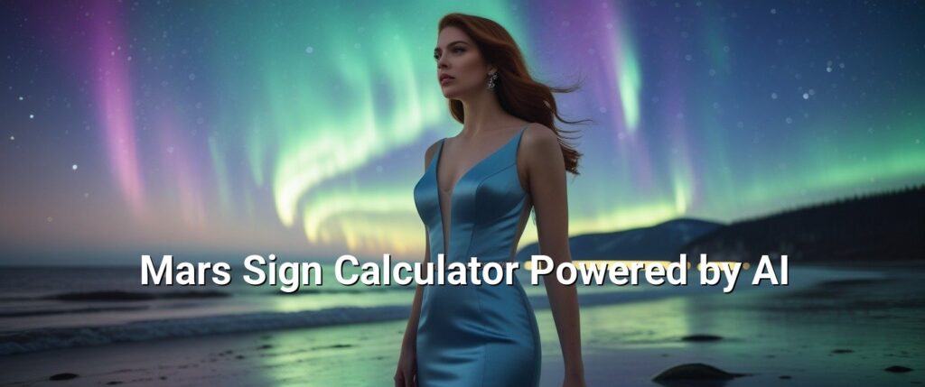 Free Mars Sign Calculator - Calculate Your Mars Sign