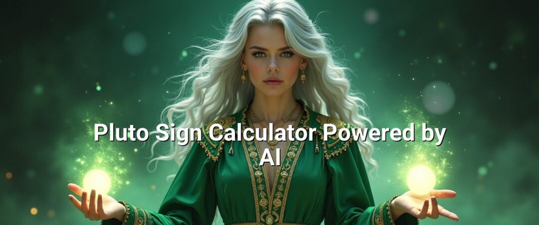 Free Pluto Sign Calculator - Calculate Your Pluto Sign
