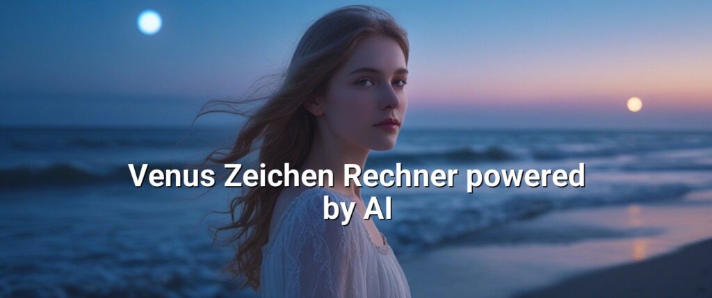 Venus Zeichen Rechner
